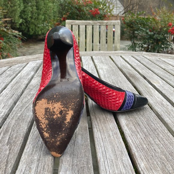 Roberto Vianni | Shoes | Vintage Roberto Vianni Multicolored Pumps Size ...